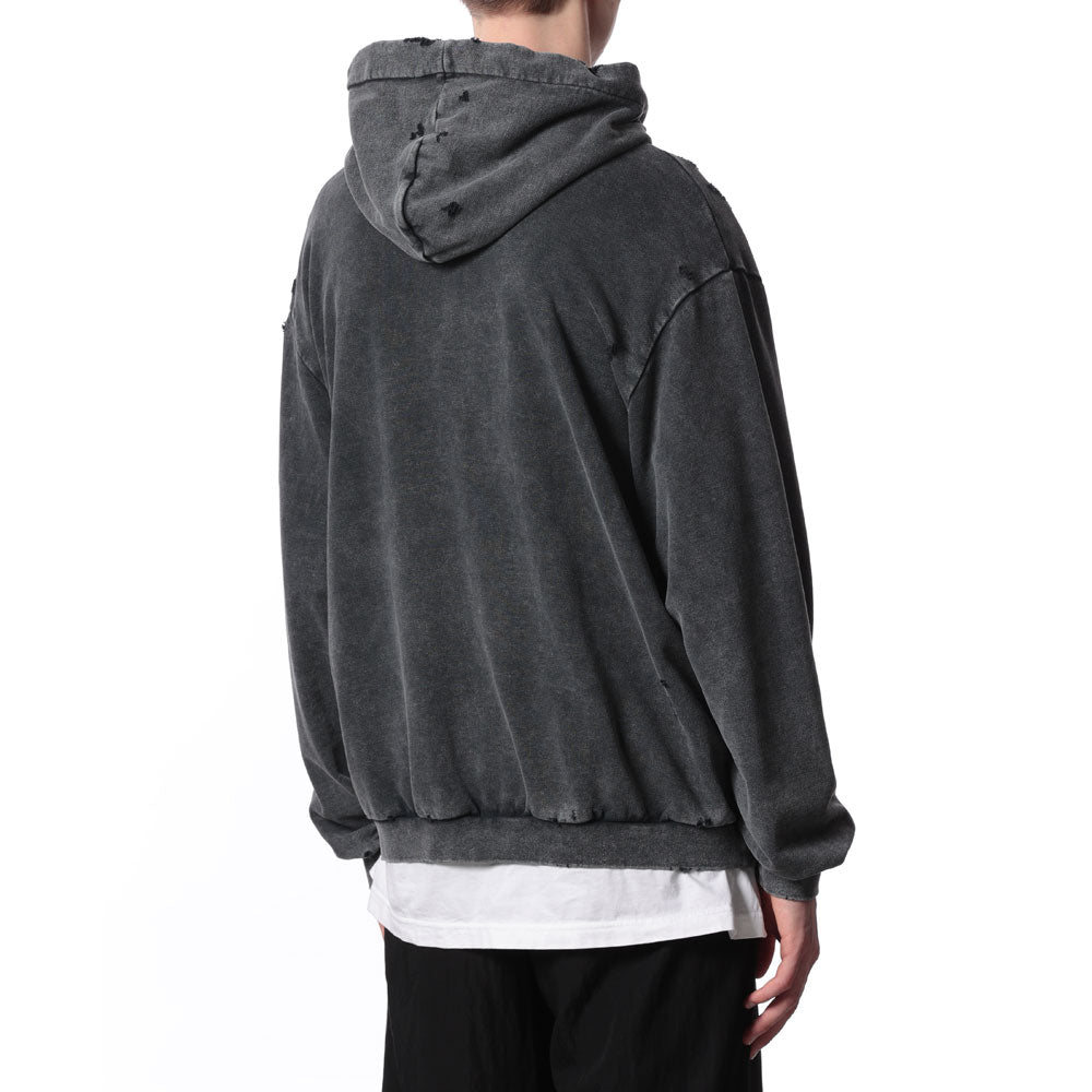 VEIN(ヴェイン) - CO SWEAT DISTRESSED ZIP UP HOODIE – Area