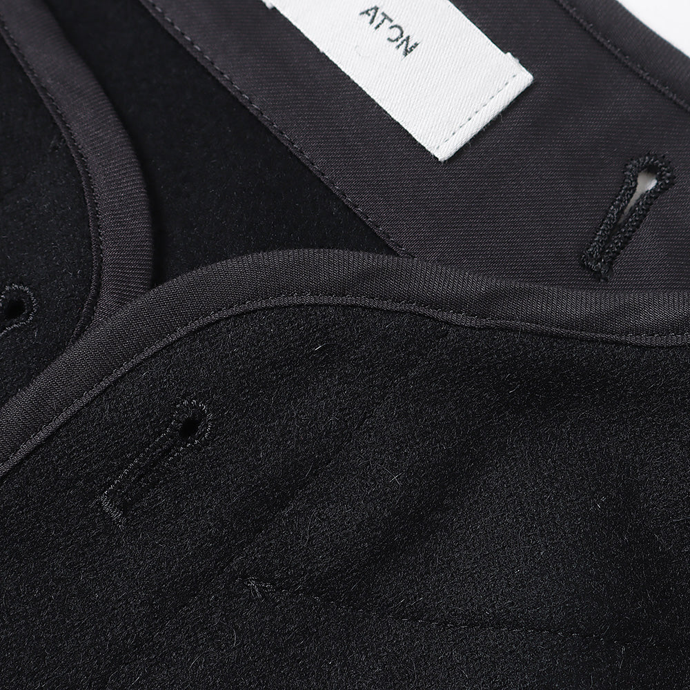 ATON (エイトン) AIR WEATHER SHORT MODS COAT – Area