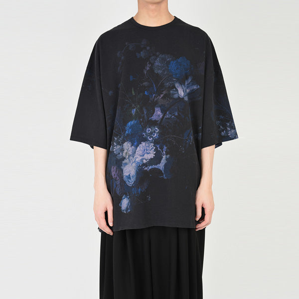 SUPER BIG T-SHIRT 14/1 T-CLOTH INKJET (FLOWER) - LAD MUSICIAN 「Area」