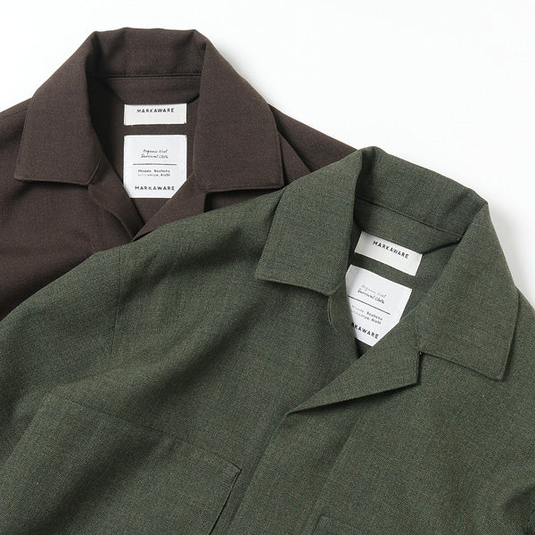UTILITY SHIRTS ORGANIC WOOL SURVIVAL CLOTH - MARKAWARE 「Area」