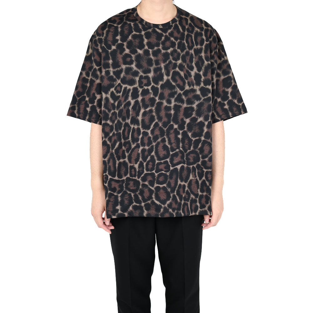 LAD MUSICIAN(ラッドミュージシャン) - SUPER BIG T-SHIRT INKJET LEOPARD – Area